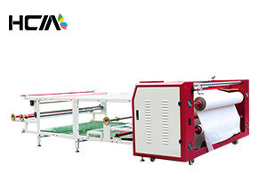 Safety Sublimation Rotary Heat Transfer Machine With Blanket Automatic Device