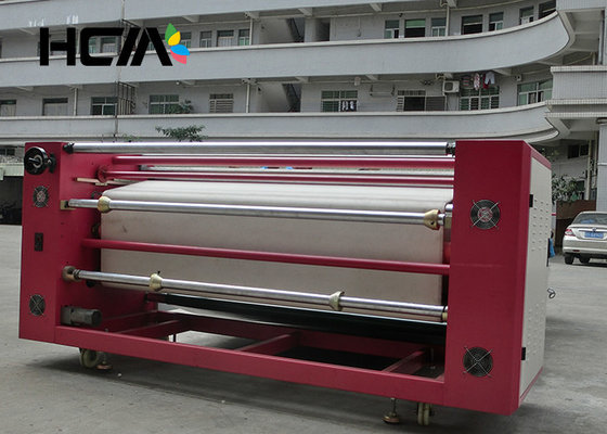 Basketball Suit Rotary Heat Transfer Printing Equipment 420mm Drum 1700mm Printing Width