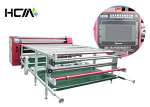 Automatic Rotary Heat Press Machine High - Tech With Rewinding Function