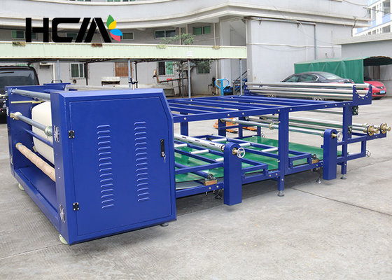 Bedding Sets Wide Format Roll To Roll Heat Press Machine Corrosion Resistant Safety Type