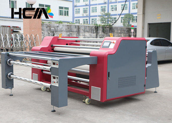 1.7m Roller Heat Transfer Printing Machine Rotary Calander For Transfer Fabric