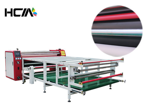 Automatic Textile Heat Transfer Printing Machine Creative 1.9m Width Oil Rotary Drum