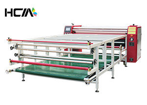Automatic Textile Heat Transfer Printing Machine Creative 1.9m Width Oil Rotary Drum