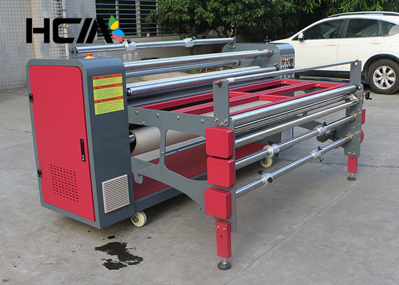 T Shirt Automatic Roller Heat Press Machine , Multifunction Heat Press Printing Equipment