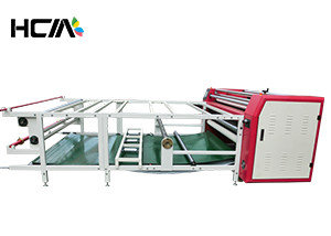 Automatic Rotary T Shirt Heat Transfer Machine , Garment Heat Transfer Printing Equipment