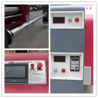Full Automatic Roll To Roll Heat Press Machine Textile Printing With Coding Machine
