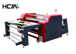 Rotary T Shirt Heat Transfer Machine , Multi Purpose Heat Press Tshirt Printing Machine