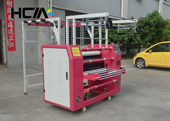 Automatic Lanyard Heat Press Machine , Double Sided Dye Roll To Roll Sublimation Machine