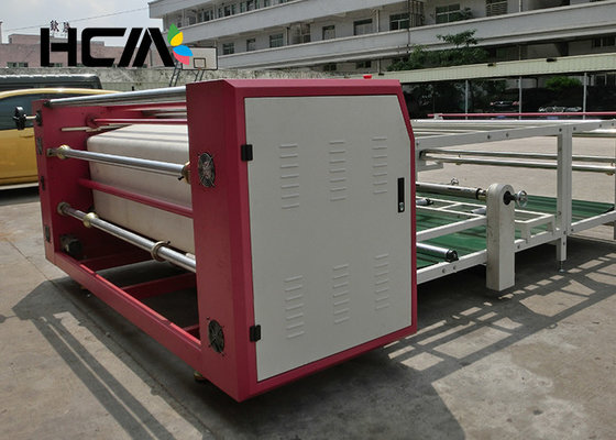 Garment Roll To Roll Heat Press Machine Sublimation With Oil Heating Roller