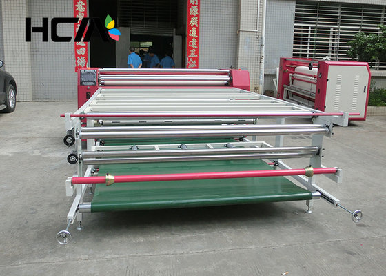 Garment Roll To Roll Heat Press Machine Sublimation With Oil Heating Roller