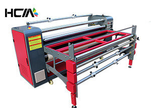 1.2m Semi - Automatic Rotary Heat Press Machine Large Format Design