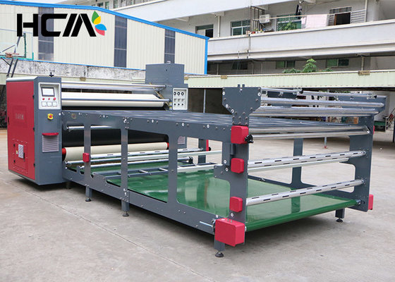 1.7m Simple Roller Textile / T Shirt Heat Transfer Machine 1 Year Guarantee