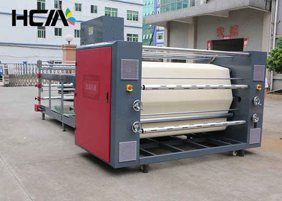 1.7m Simple Roller Textile / T Shirt Heat Transfer Machine 1 Year Guarantee