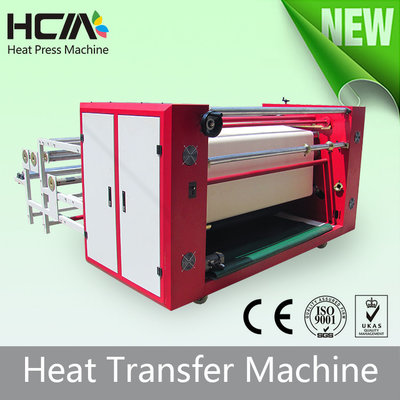 Touch Screen Oil Heating Rotary T Shirt Transfer Press Machines With Digital Controller