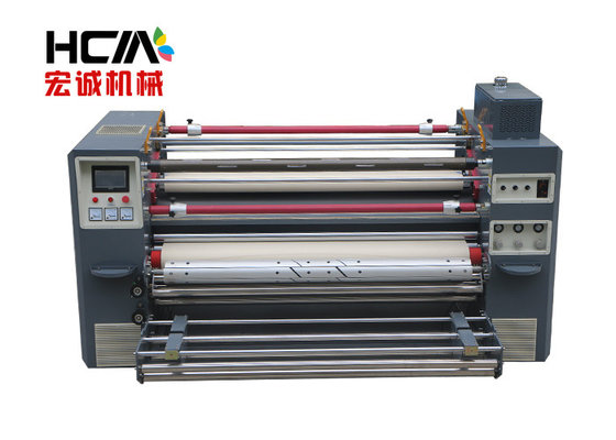 Rotary heat calendar / roller heat press machine for sublimation transfer