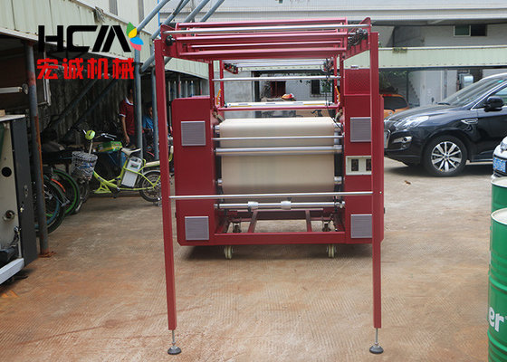 Double Side Roll To Roll Lanyard Heat Press Machine , Printing Speed 1-8m/min