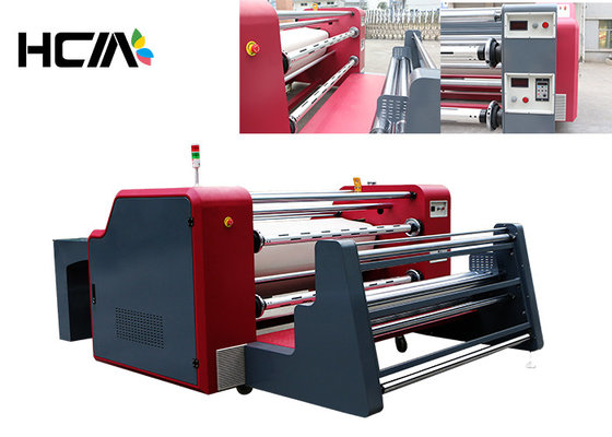 Calender Roller Drum Dye Sublimation Heat Printing Machine For Bedding