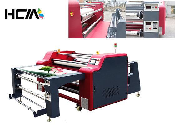 Calender Roller Drum Dye Sublimation Heat Printing Machine For Bedding