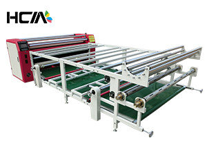 Digital Sublimation Roller T - Shirt Heat Transfer Machine High Pressure
