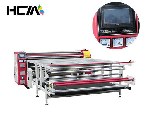 Rotary Garment Pressing Heat Transfer Printing Machine 3 Phase 220v / 380v