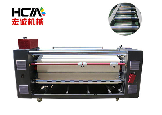 Calandra Roller Sublimation Heat Press / 1.7 m Wide Roll To Roll Heat Press Machine