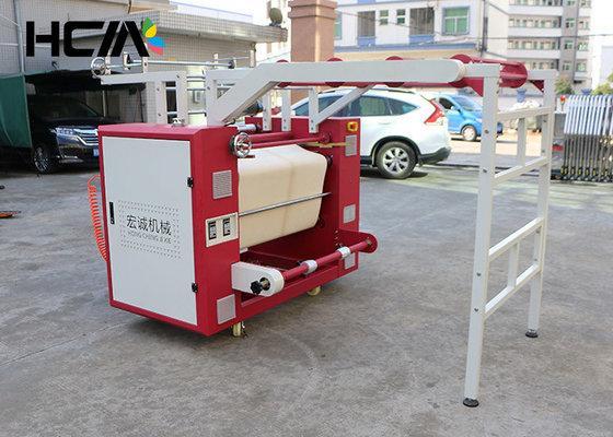 Automatic Roller Lanyard Heat Press Machine With 42cm Diameter Oil Heating Drum