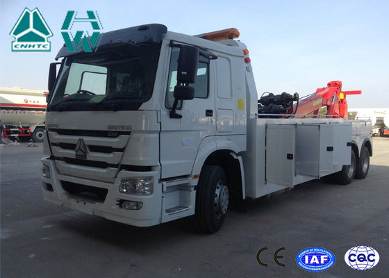 SINOTRUK HOWO 6x4 Heavy Duty Wrecker Tow Truck For Car Accident