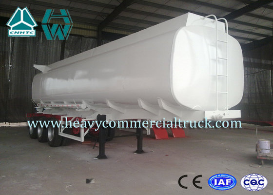 Q345 Carbon Steel Stainless Steel Tanker Trailers With Water Tank