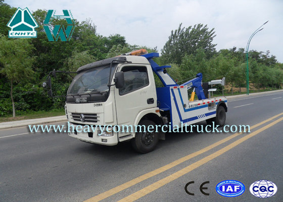 Lift Strength Wreckers Tow Trucks With Hydraulic System Dongfeng Chassis