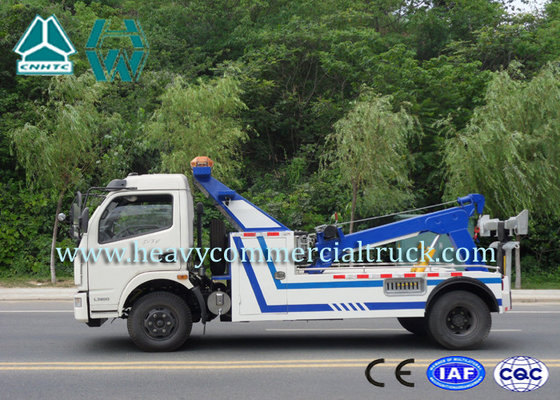 Lift Strength Wreckers Tow Trucks With Hydraulic System Dongfeng Chassis