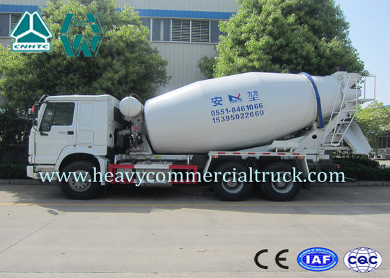 Manual Transmission Diesel Concrete Mixer Truck With One Sleeper