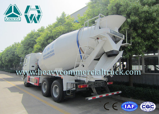Manual Transmission Diesel Concrete Mixer Truck With One Sleeper