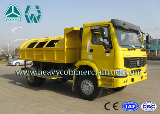High Performance Compactor Garbage Truck With Air Conditioner EURO II