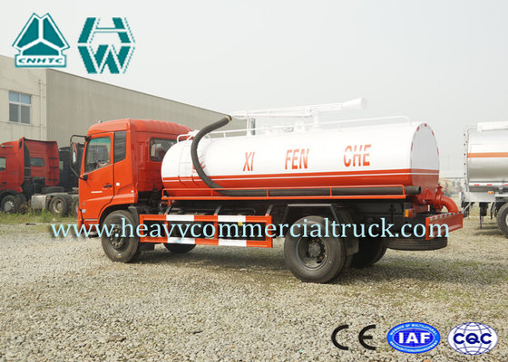Sinotruk Stainless Steel Sewer Suction Truck For Water Pit / Sewer