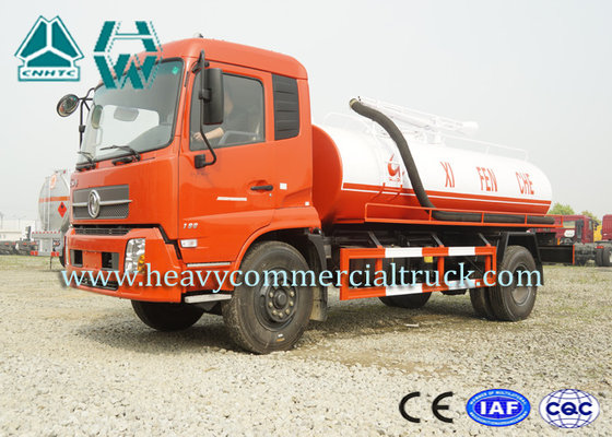 Sinotruk Stainless Steel Sewer Suction Truck For Water Pit / Sewer