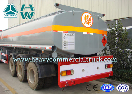 55 Tons 60cbm Heavy Duty Fuel Tank Semi Trailer Low Fuel Consumption