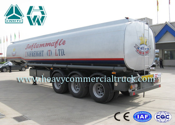 A7 Anti Caustic Light Weight Fuel Tank Semi Trailer Reliable Structure