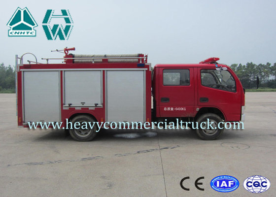 Dongfeng 2 Tons 290 Hp Water Tank Fire Truck For Fire Control Or Sprinkling