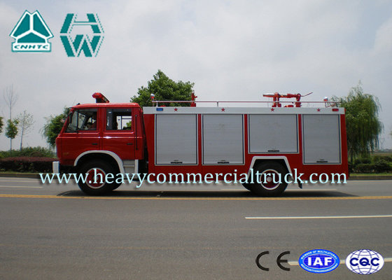 5 Tons Strong Power 4X2 Diesel Fire Fighting Truck 336 Hp Dongfeng Chassis