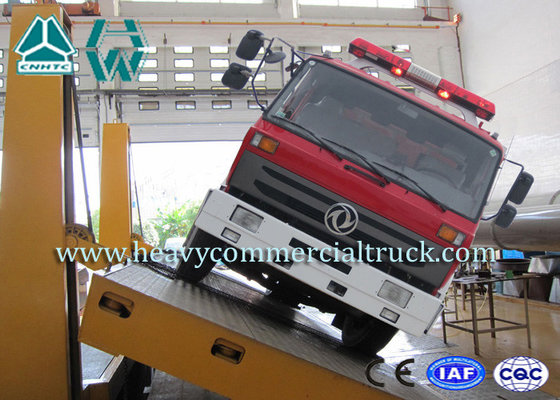 Multi Occupant Dongfeng Fire Fighting Truck With Double Cabin 6 Tons