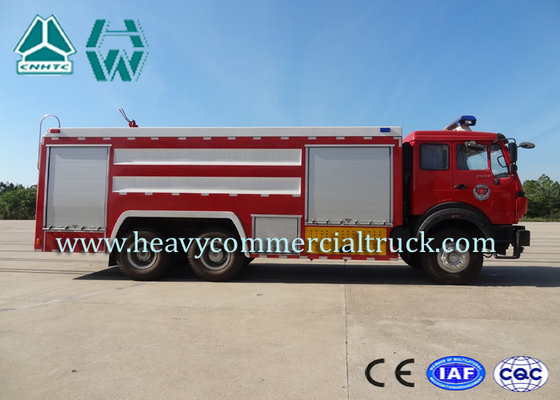 Northern Benz 10 Tons High Mobility Water Fire Truck , Fire Service Vehicles