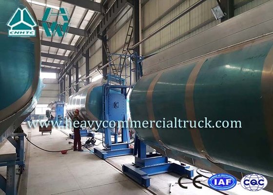 OEM 20CBM Aluminum Alloy Fuel Tank Body , Gasoline Semi Truck