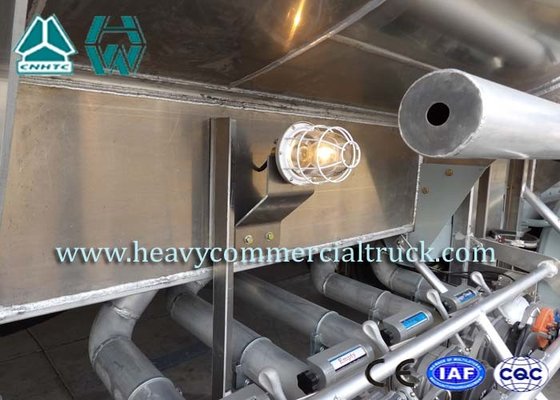 High Efficiency Aluminum Fuel Tank Semi Trailer 3 Axle Euro 2/3/4/5