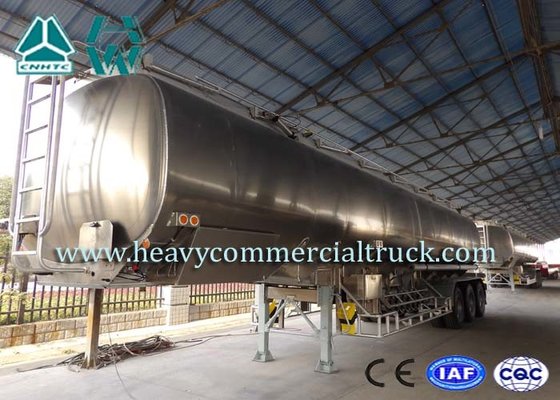 High Efficiency Aluminum Fuel Tank Semi Trailer 3 Axle Euro 2/3/4/5