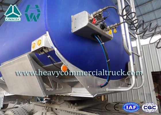Safety Tri Axle Aluminum Alloy Fuel Tank Semi Trailer 30m3 - 45m3
