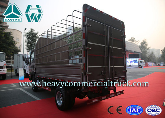 Wangpai Fuel Saving Stake Type lorry truck For Logistic Industry Large Capacity