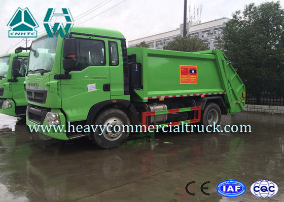 4X2 Howo Light Duty T5G Garbage Compactor Trucks Air Suspension System