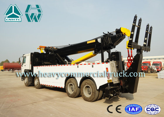 Multifunctional Wrecker Tow Truck 50 Tons with Fuel Type Diesel HOWO