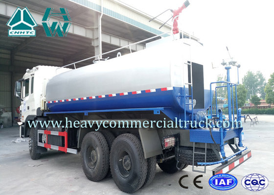 6X4 Foam Liquid Supply Water Tank Fire Fighting Truck  With Fire Pump
