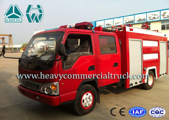 Economic Special Seat Water Foam Pumper Rescue Fire Truck With Hw Transmission